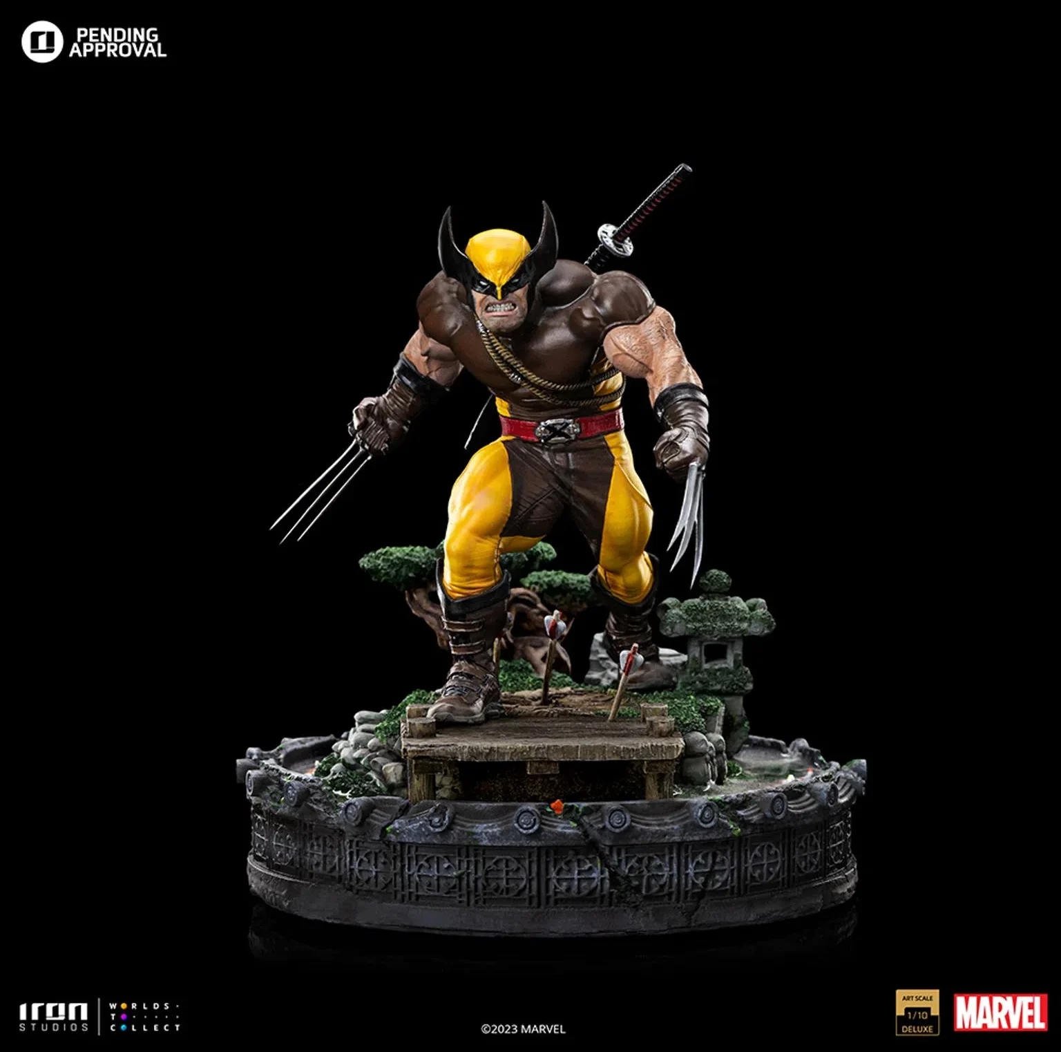 Statue Wolverine Unleashed Deluxe – X-Men – Art Scale 1/10 – Iron ...