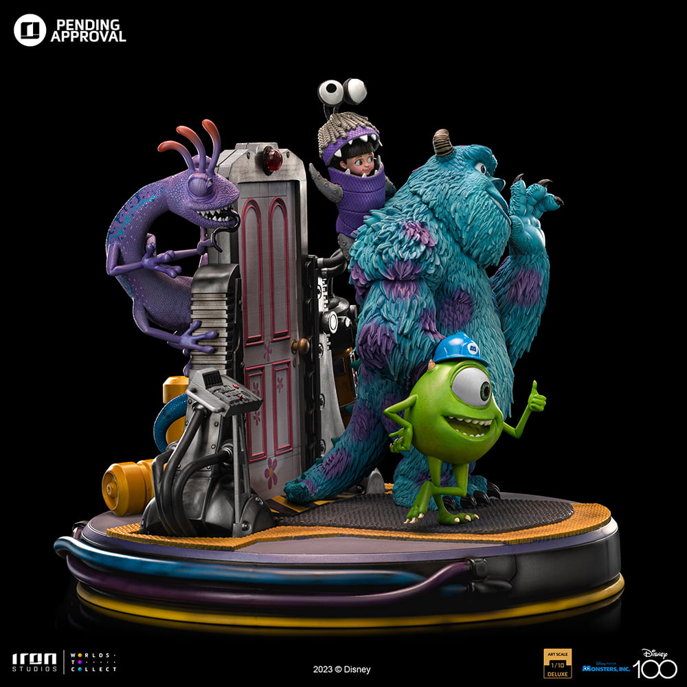Statue Monsters Inc. Diorama Deluxe – Disney 100TH – Monsters Inc – Art ...