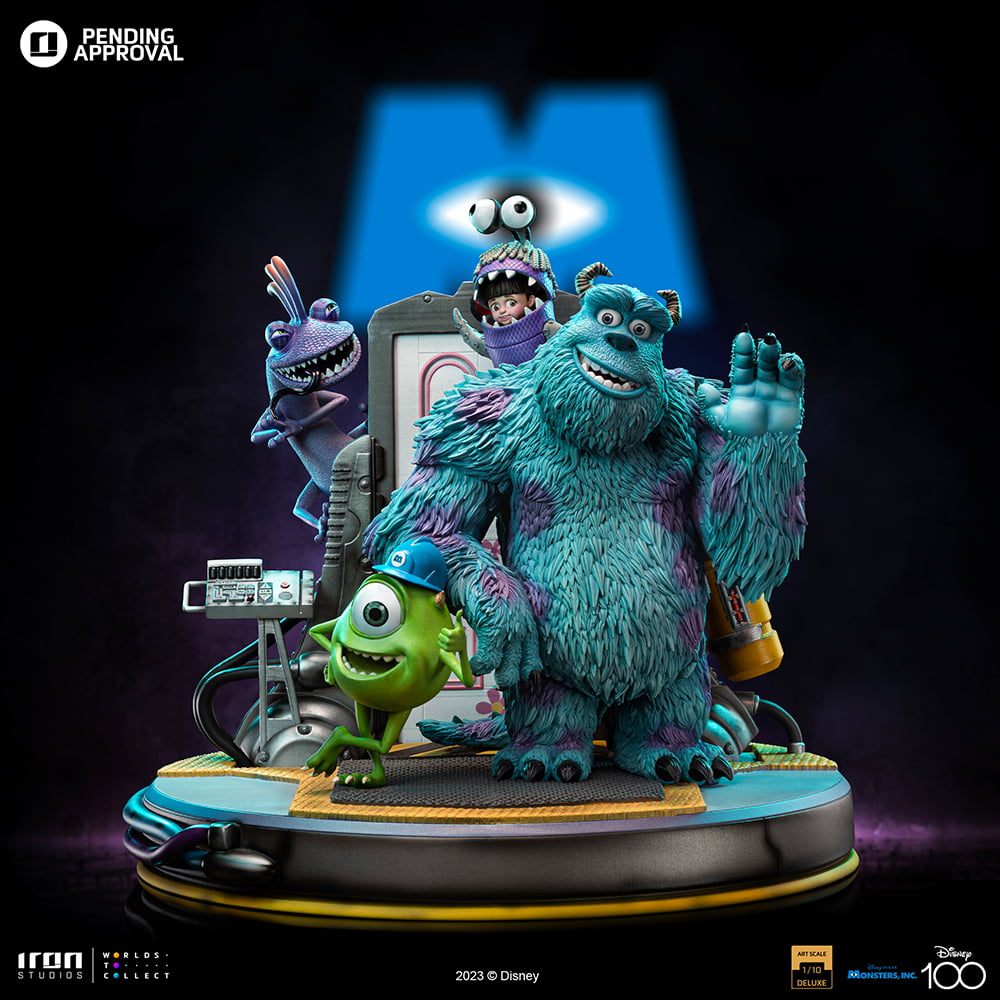 Statue Monsters Inc. Diorama Deluxe – Disney 100TH – Monsters Inc – Art ...