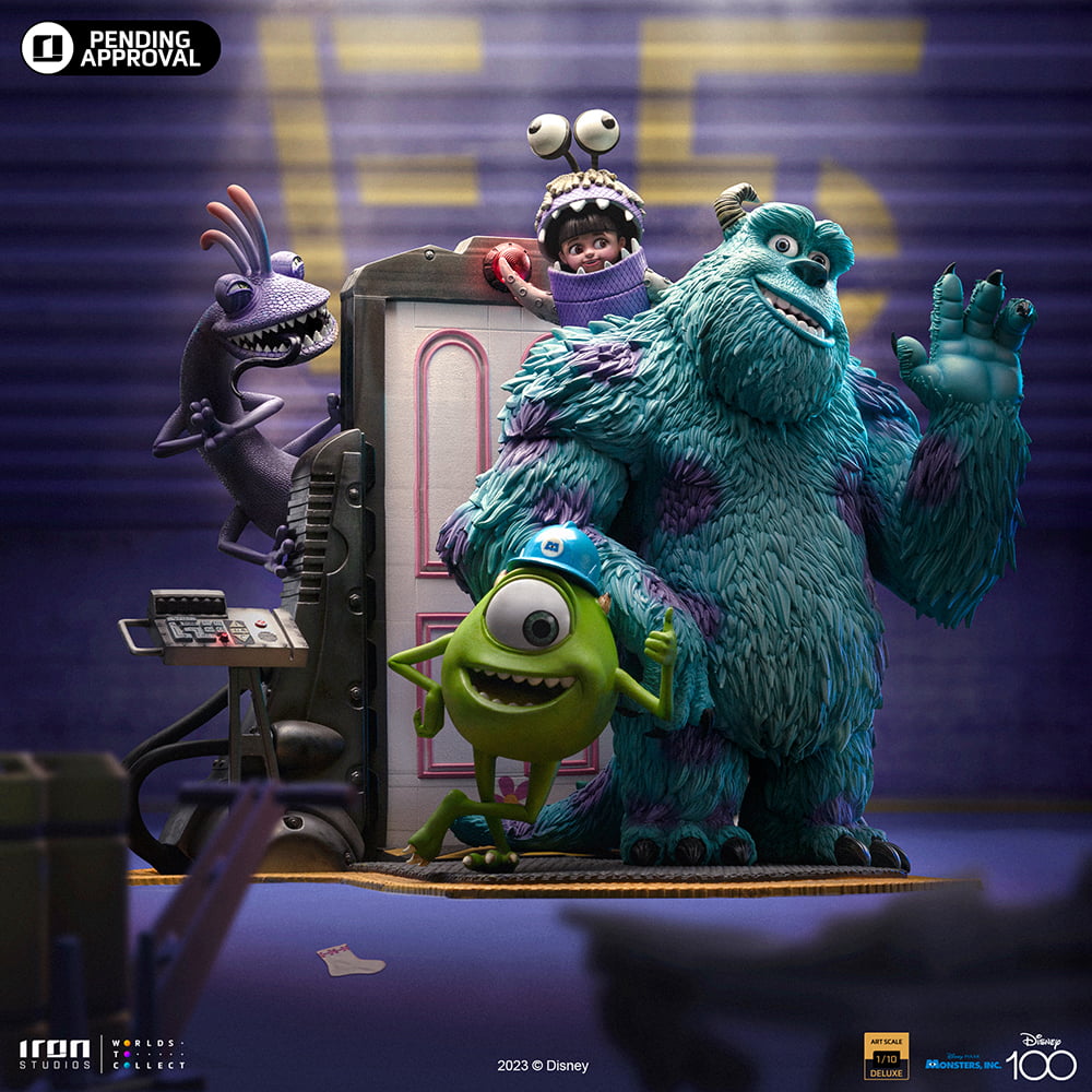 Statue Monsters Inc. Diorama Deluxe – Disney 100TH – Monsters Inc – Art ...
