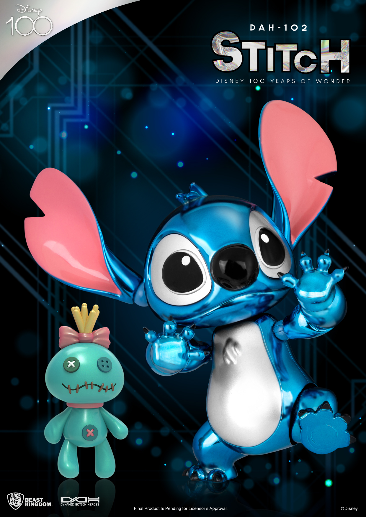 DAH-102 Stitch Disney 100 Years of Wonder - Figuristi Store