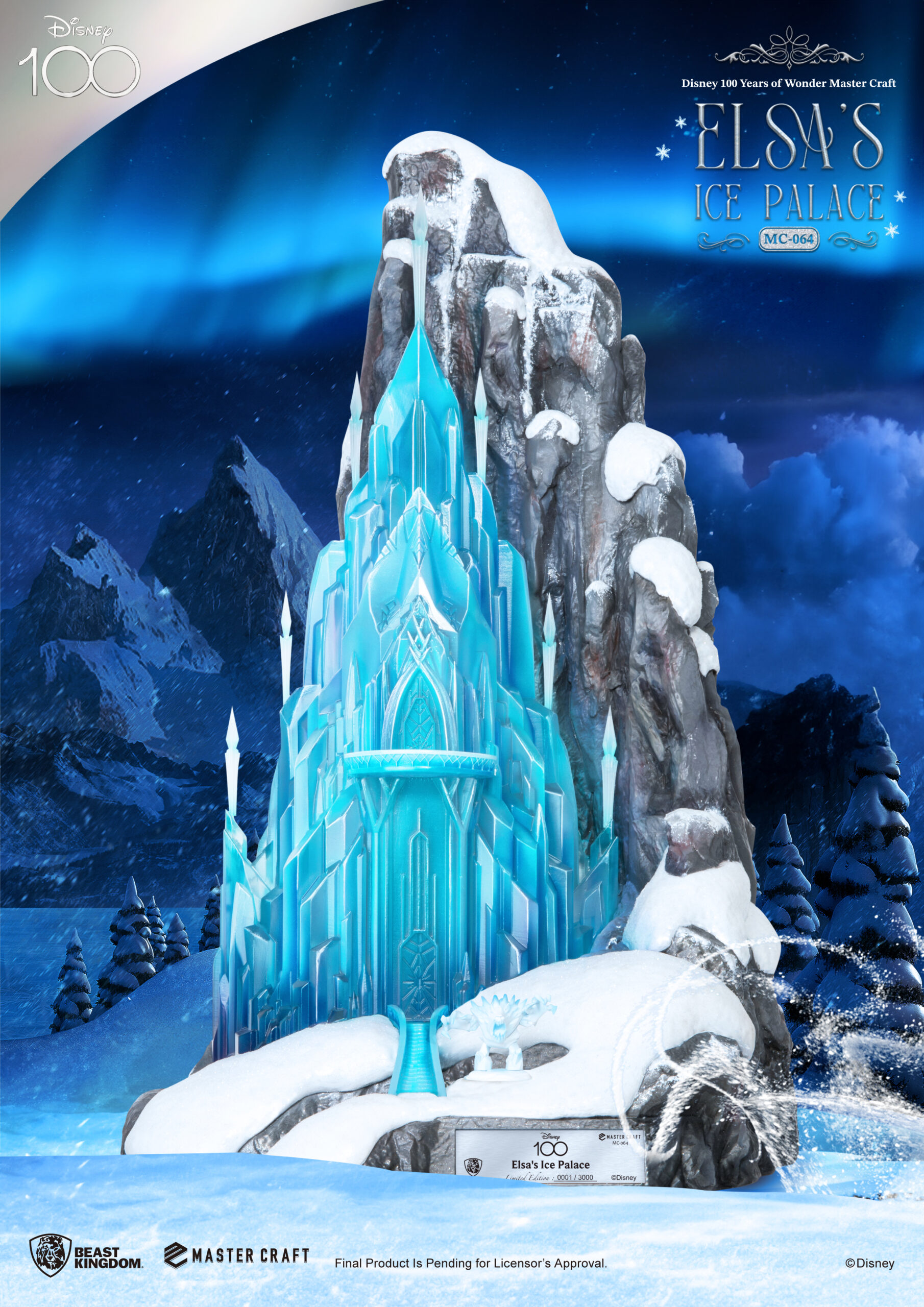 MC-064 Disney 100 Years of Wonder Master Craft Elsa’s Ice Palace ...