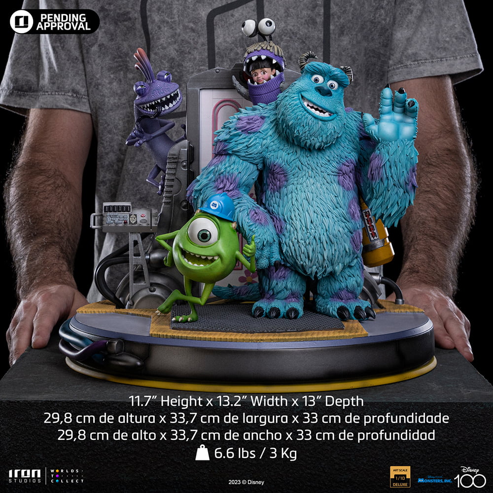 Statue Monsters Inc. Diorama Deluxe – Disney 100TH – Monsters Inc – Art ...