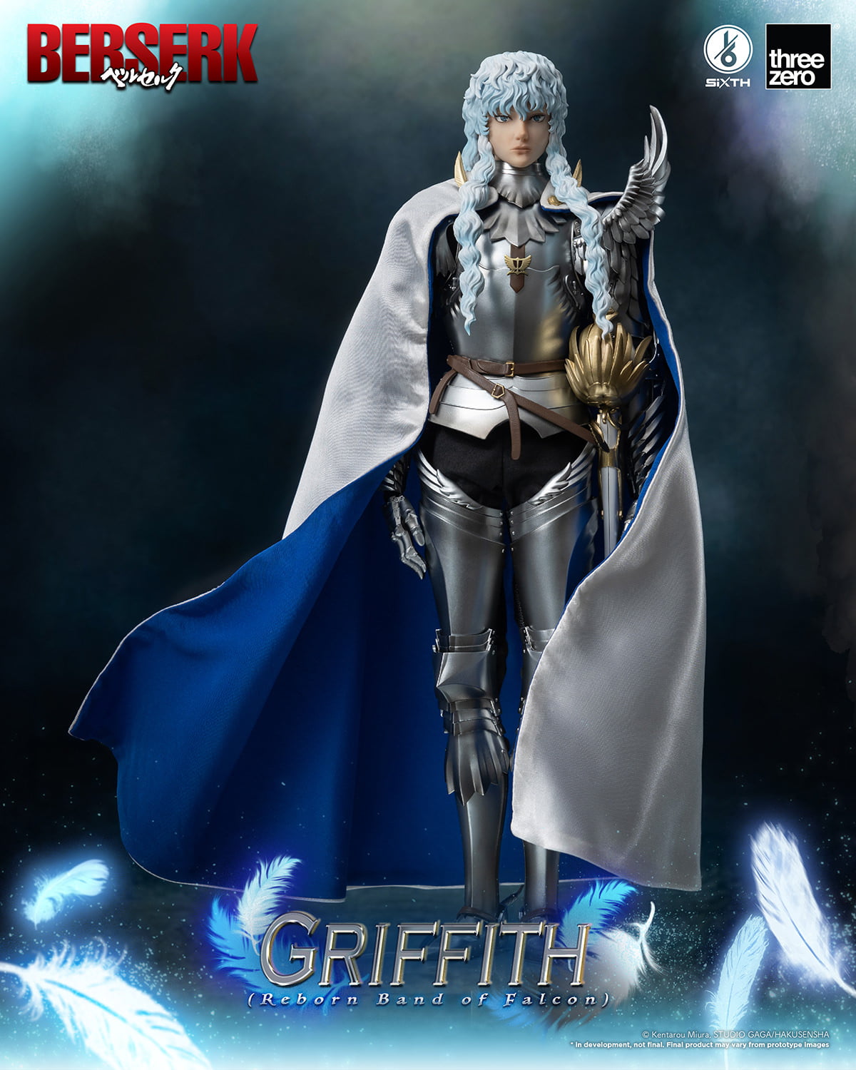 Griffith (Reborn Band of Falcon) Sixth Scale Figure By Threezero ...
