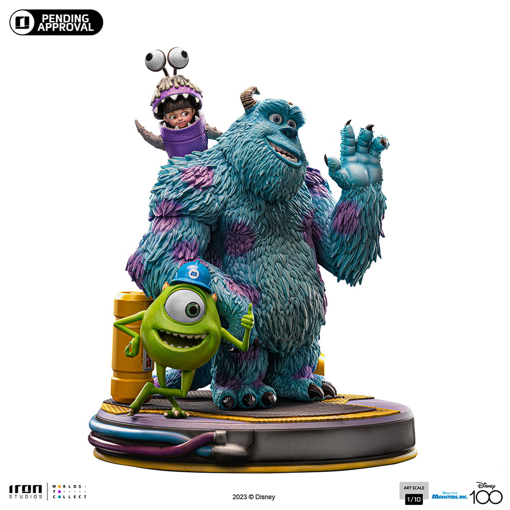 Statue Monsters Inc. Diorama – Disney 100TH – Monsters Inc – Art Scale ...