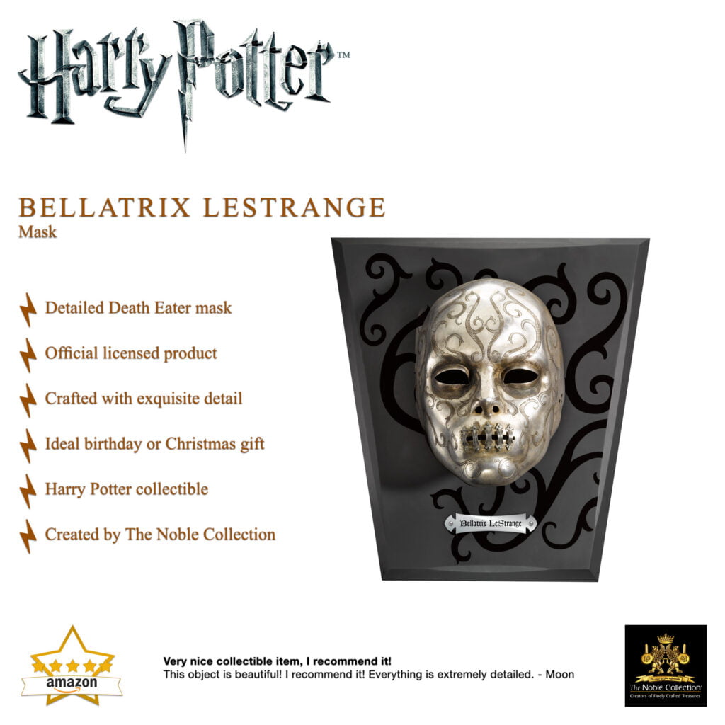 Bellatrix Mask with wall display - Figuristi Store