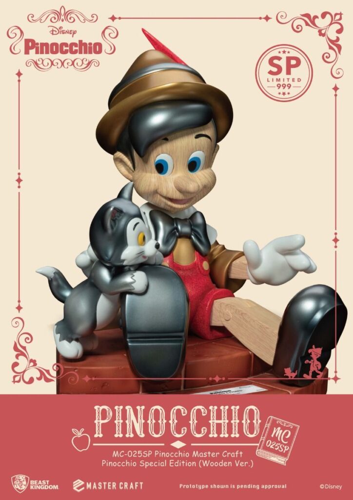 Beast Kingdom – Master Craft Pinocchio Special Edition (Wooden Ver ...