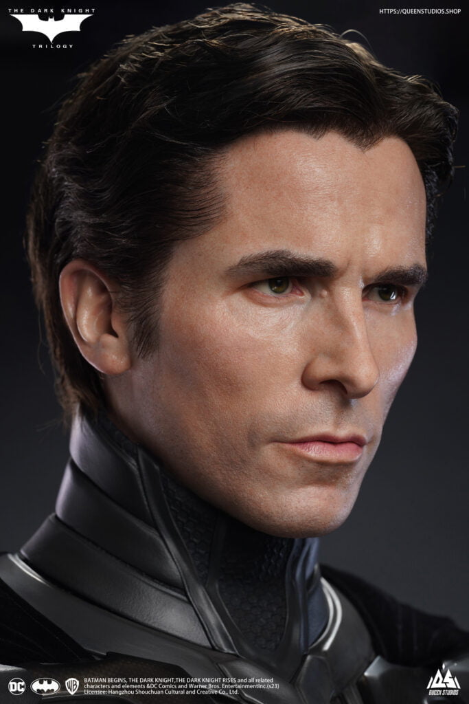 Queen Studios – Christian Bale 1/1 Bust + TDK Batman 1/1 Statue ...