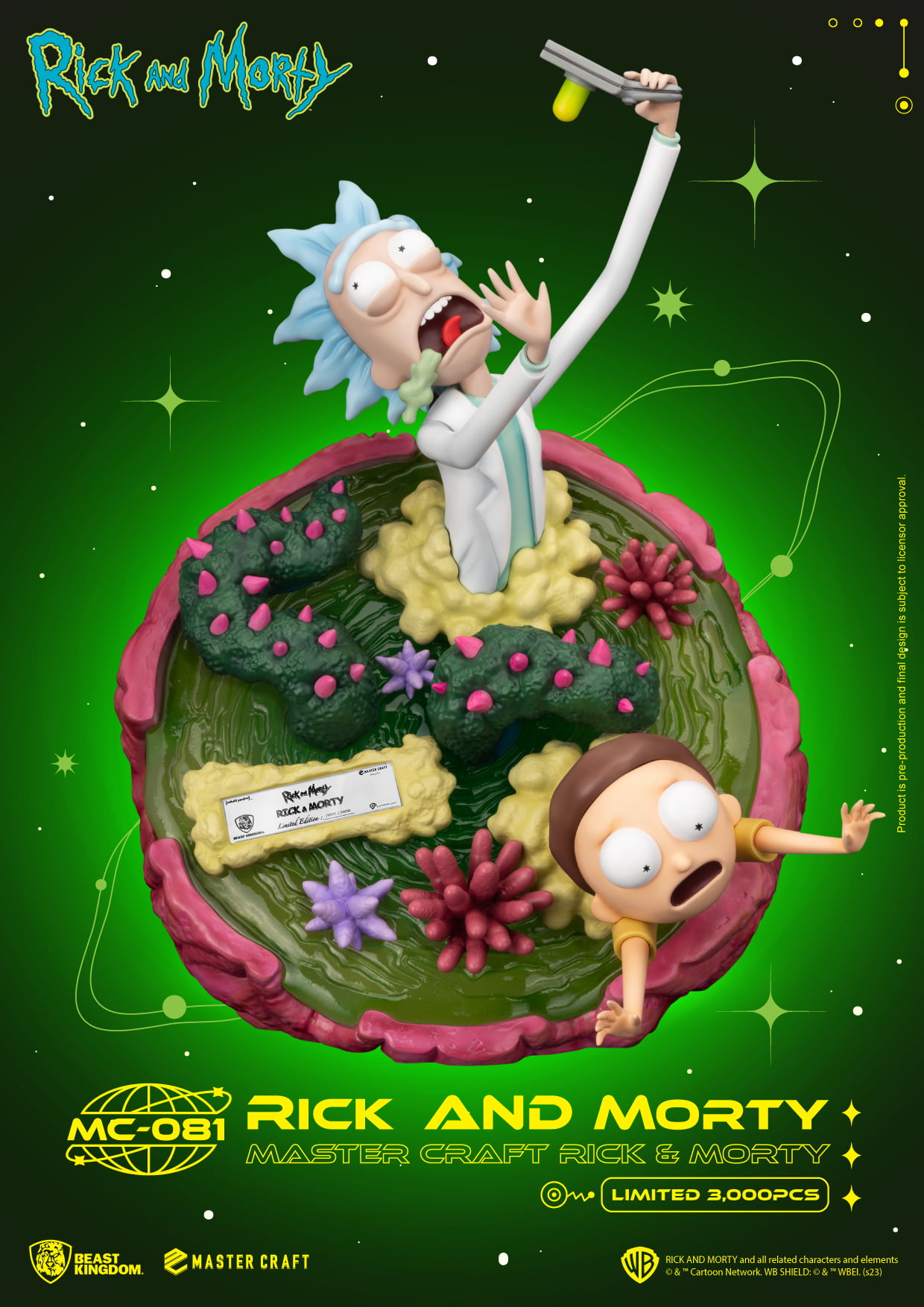 Rick and Morty Master Craft Rick & Morty – Beast Kingdom - Figuristi Store