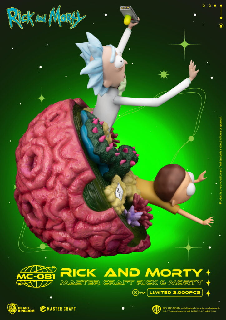 Rick and Morty Master Craft Rick & Morty – Beast Kingdom - Figuristi Store