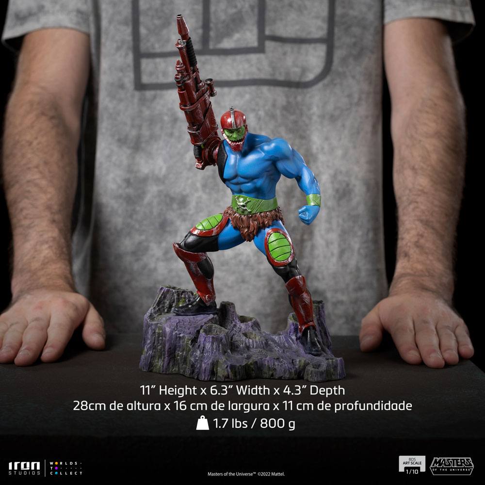 Statue Trap Jaw – Masters of the Universe – BDS Art Scale 1/10 – Iron ...