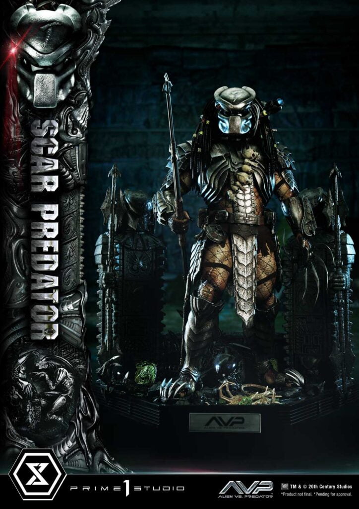 Museum Masterline Alien vs. Predator Scar Predator Deluxe Version ...