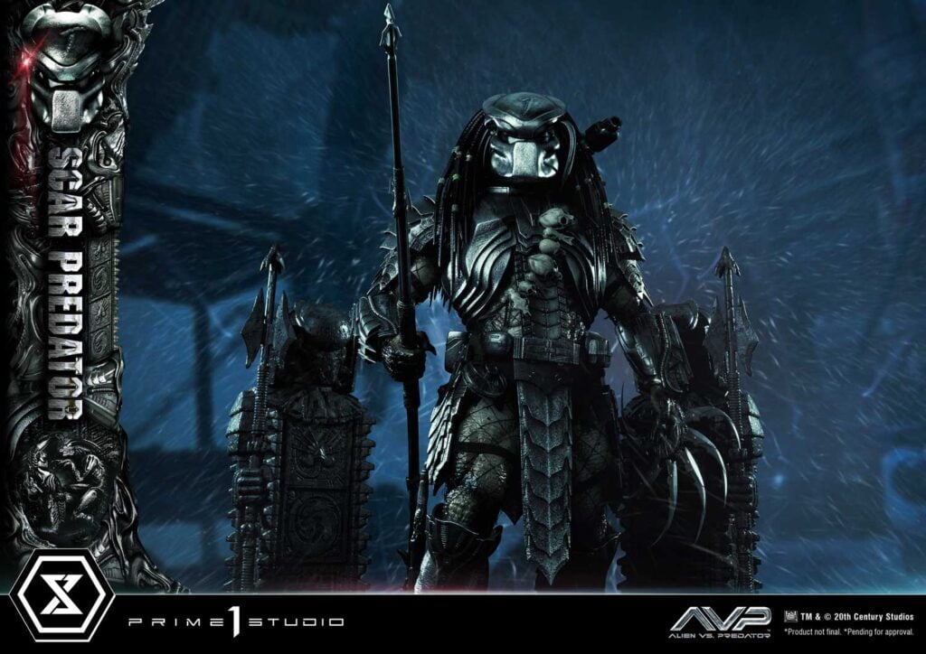 Museum Masterline Alien vs. Predator Scar Predator Deluxe Version ...