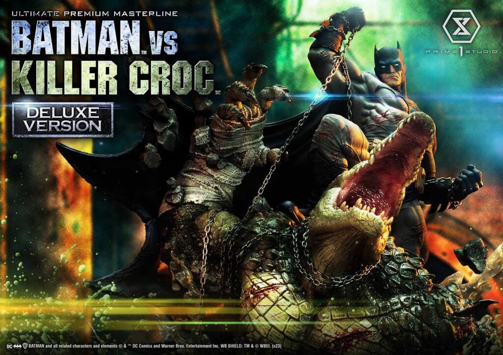 BATMAN VERSUS KILLER CROC DELUXE VERSION (DC COMICS) BY PRIME1STUDIO ...