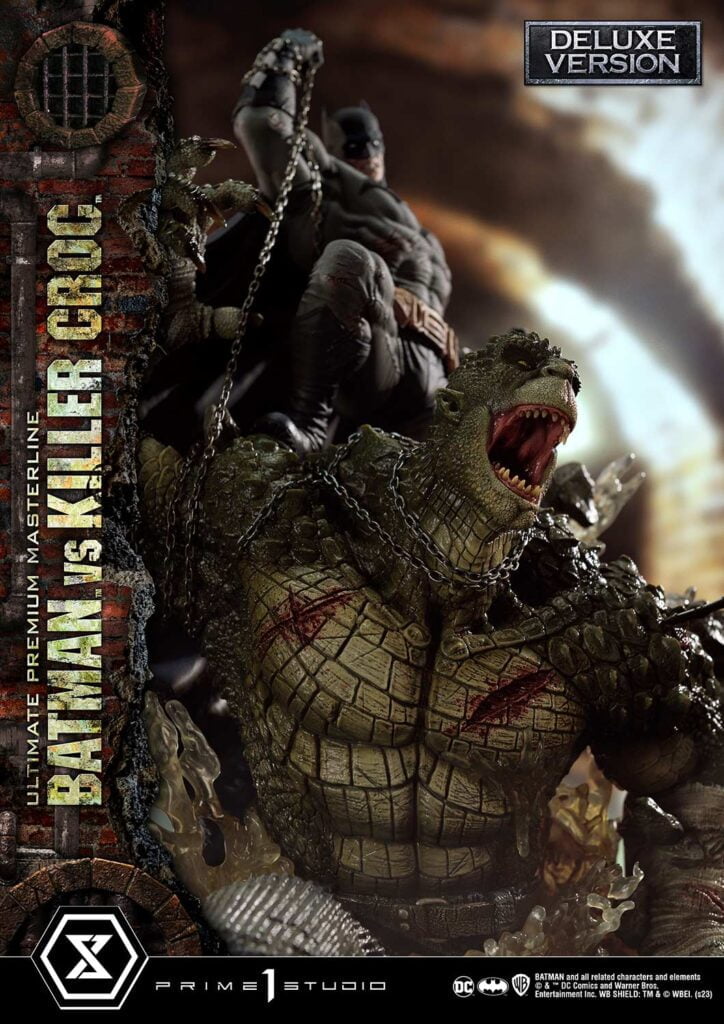 BATMAN VERSUS KILLER CROC DELUXE VERSION (DC COMICS) BY PRIME1STUDIO ...