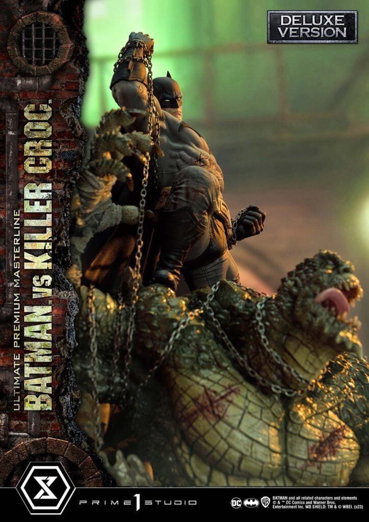 BATMAN VERSUS KILLER CROC DELUXE VERSION (DC COMICS) BY PRIME1STUDIO ...
