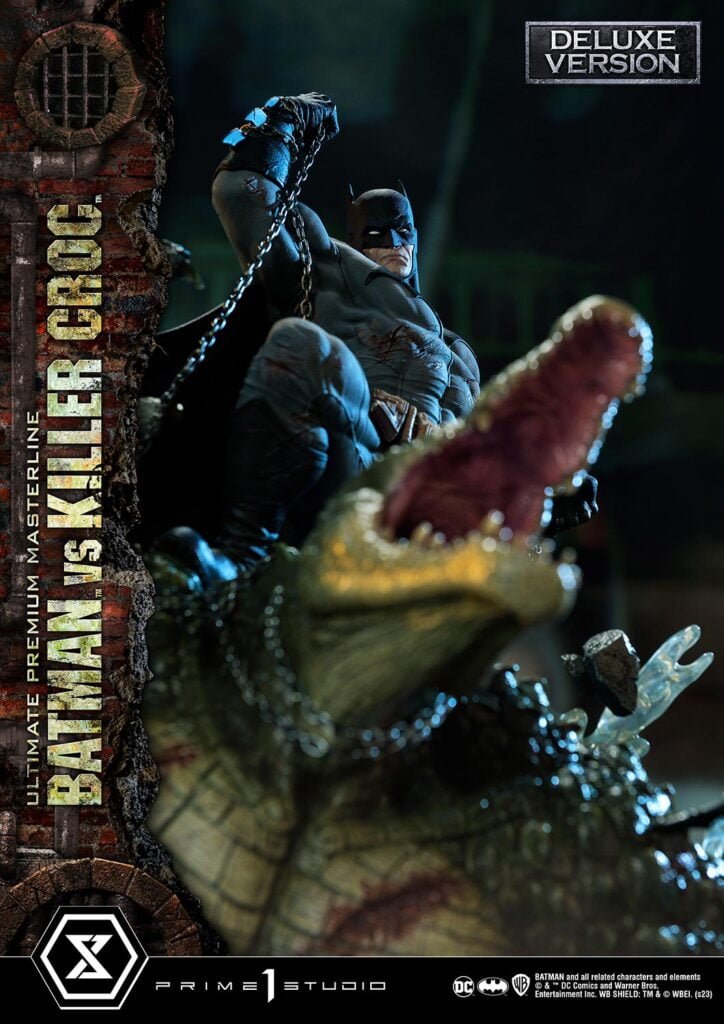 BATMAN VERSUS KILLER CROC DELUXE VERSION (DC COMICS) BY PRIME1STUDIO ...