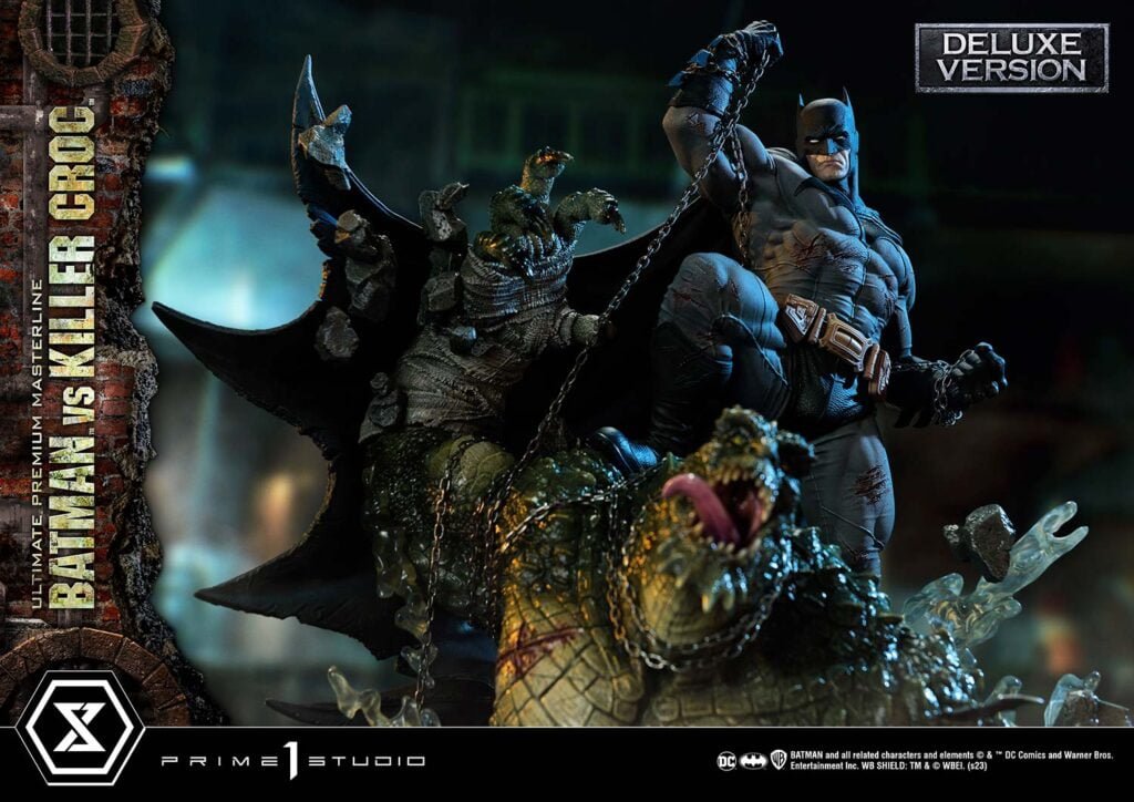 BATMAN VERSUS KILLER CROC DELUXE VERSION (DC COMICS) BY PRIME1STUDIO ...