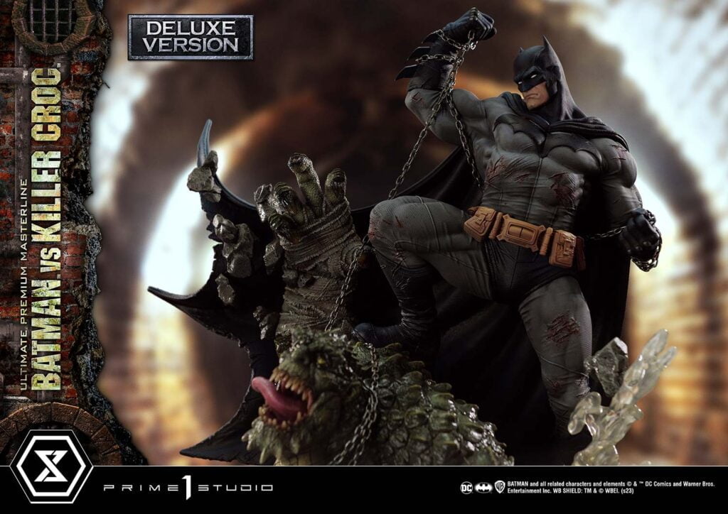 BATMAN VERSUS KILLER CROC DELUXE VERSION (DC COMICS) BY PRIME1STUDIO ...