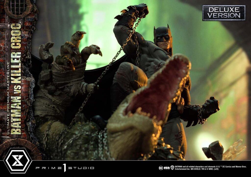 BATMAN VERSUS KILLER CROC DELUXE VERSION (DC COMICS) BY PRIME1STUDIO ...