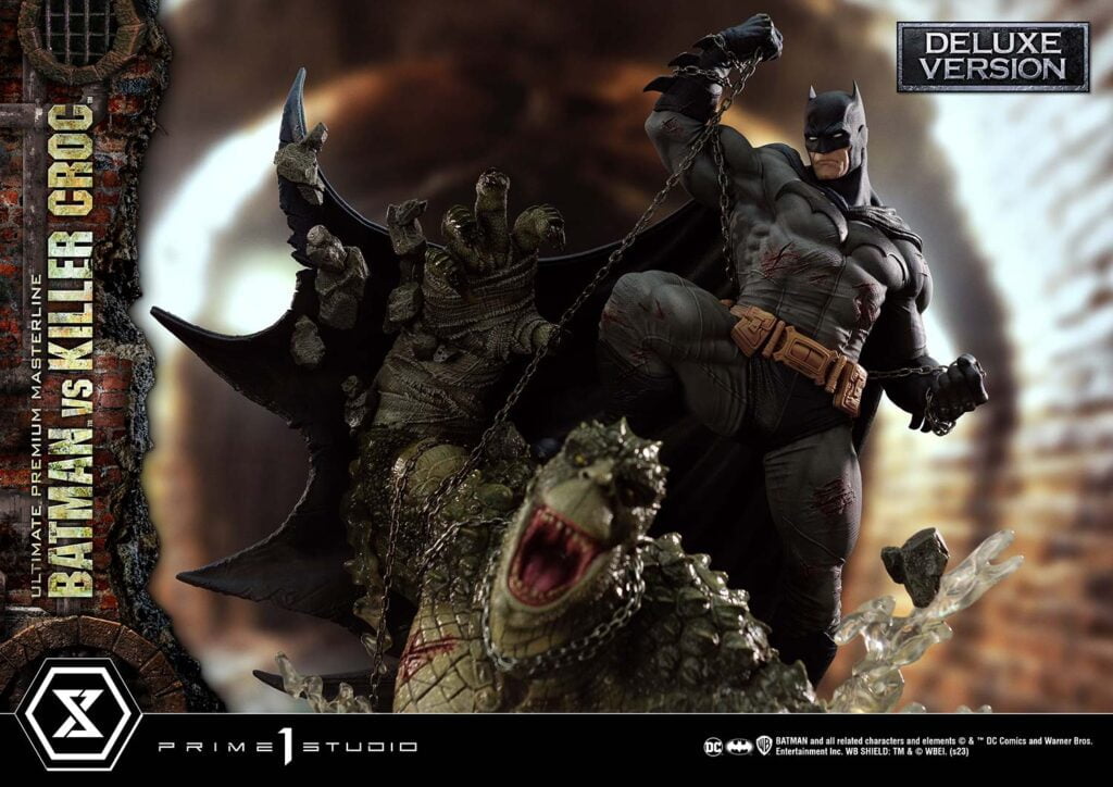 BATMAN VERSUS KILLER CROC DELUXE VERSION (DC COMICS) BY PRIME1STUDIO ...