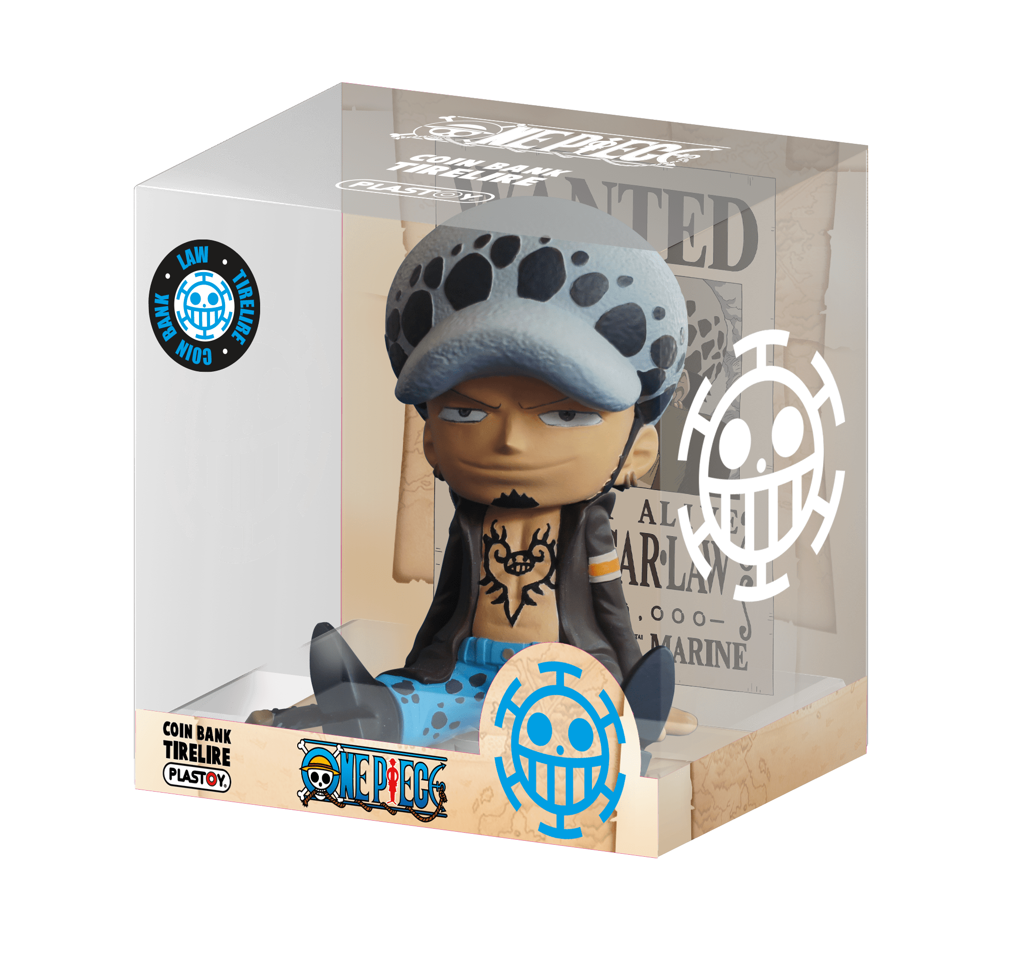 Plastoy Tirelire TRAFALGAR LAW– One Piece - Figuristi Store