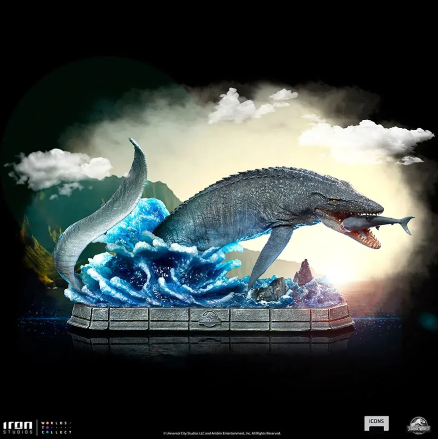 Statue Mosasaurus – Jurassic World – Icons – Iron Studios - Figuristi Store
