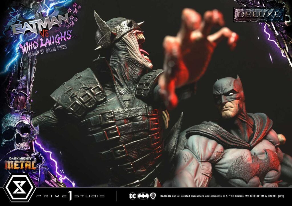 Dark Nights: Metal (Comics) Batman versus Batman Who Laughs (Design by ...