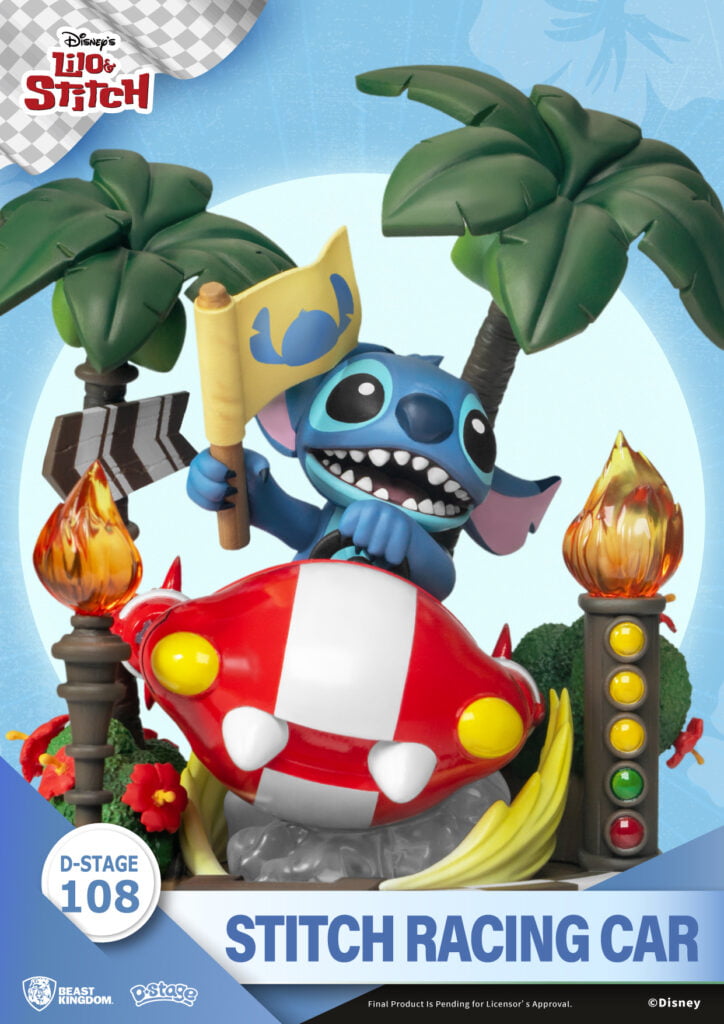 Stitch Racing Car – Beast Kingdom - Figuristi Store