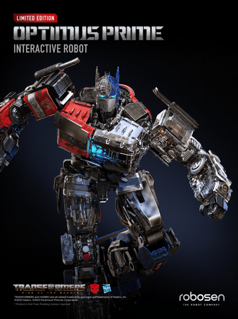 Robosen Optimus Prime Rise of the Beasts Signature Series Robot ...