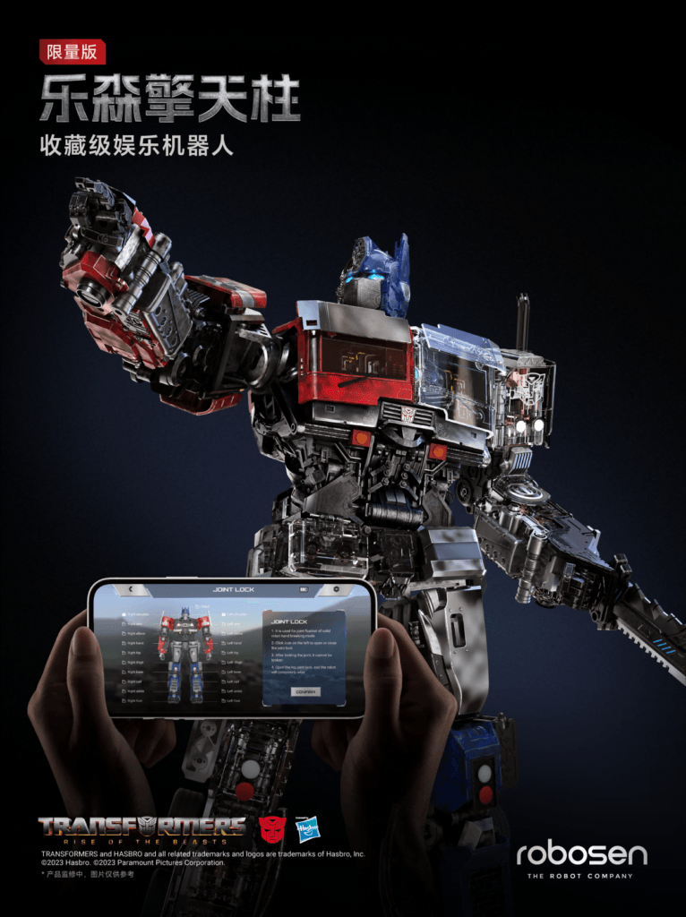 Robosen Optimus Prime Rise of the Beasts Signature Series Robot ...
