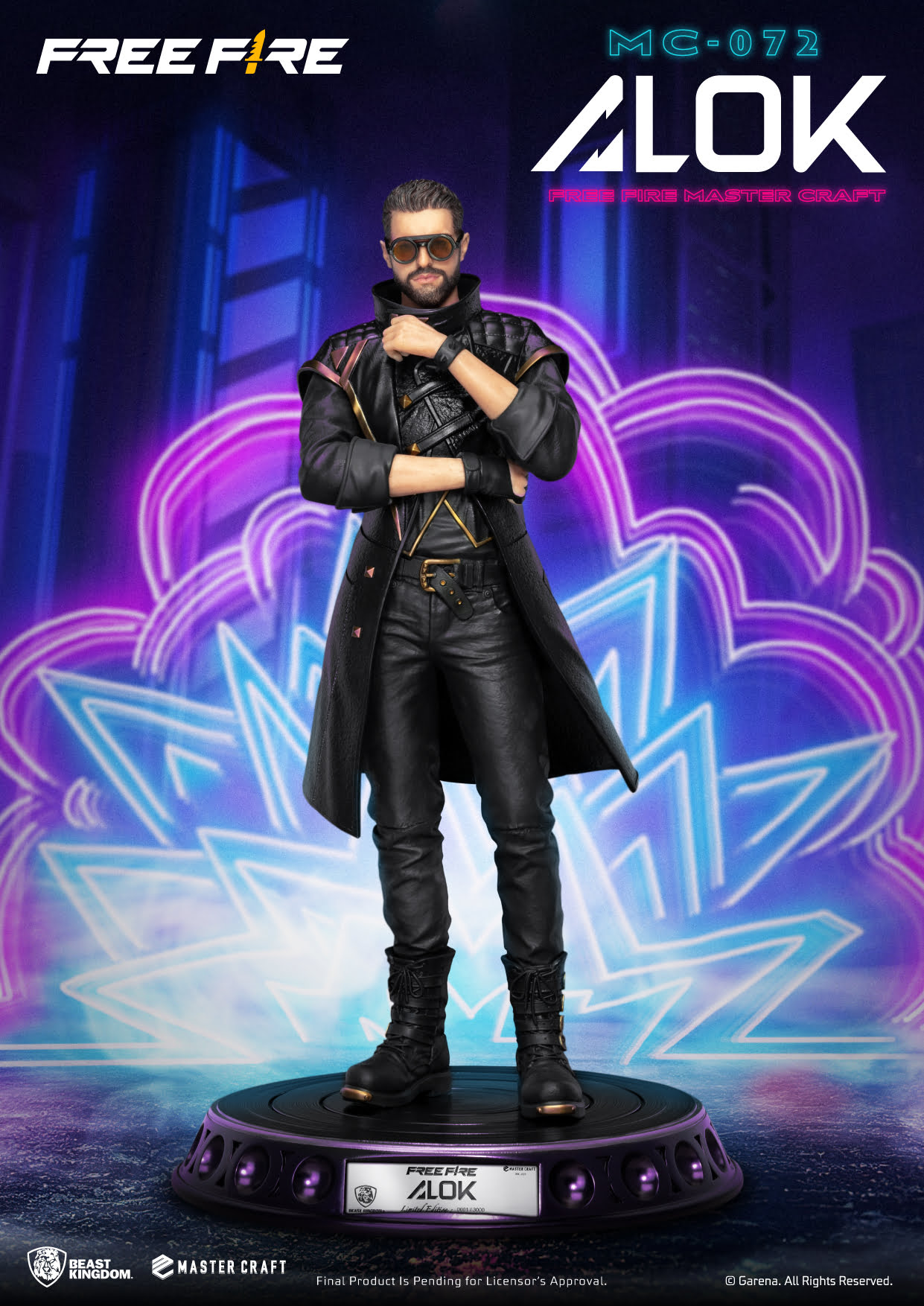 Free Fire Master Craft Alok – Beast Kingdom - Figuristi Store