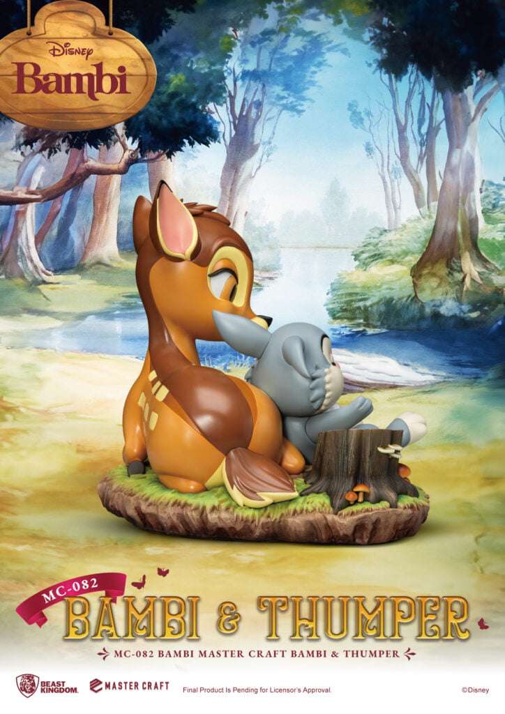 Bambi Master Craft Bambi & Thumper – Beast Kingdom - Figuristi Store