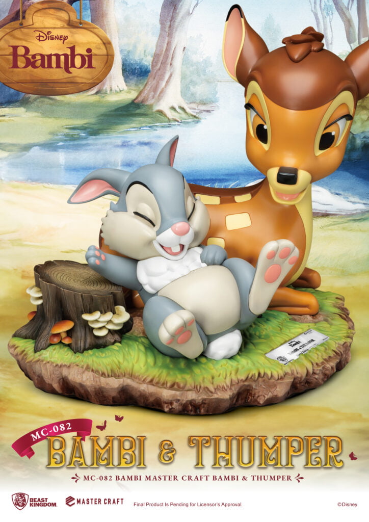 Bambi Master Craft Bambi & Thumper – Beast Kingdom - Figuristi Store