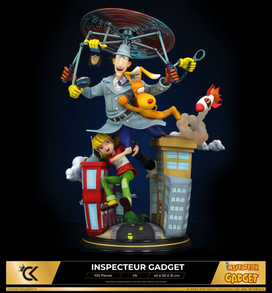Inspector Gadget 1/6 Scale Limited Edition StatueBy Cartoon Kingdom ...