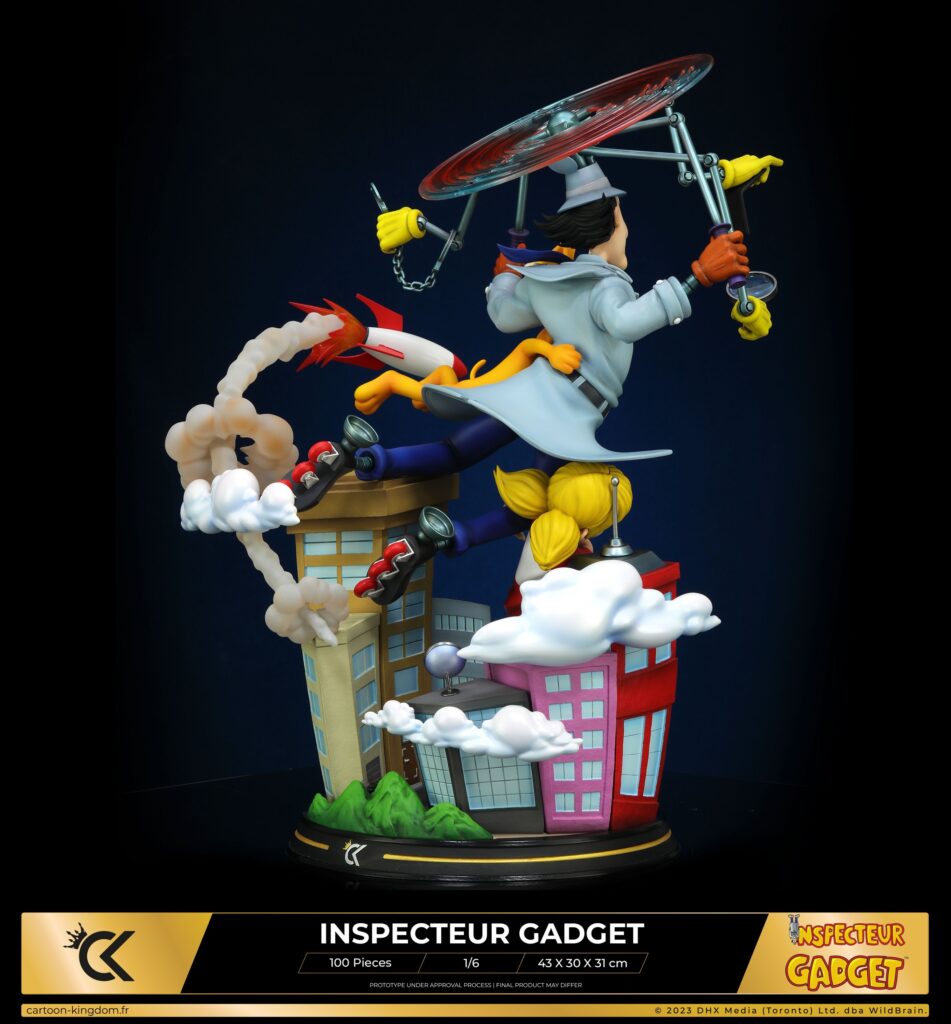 Inspector Gadget 1/6 Scale Limited Edition StatueBy Cartoon Kingdom ...