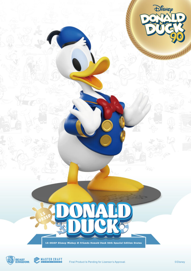 Disney Mickey & Friends Donald Duck 90th Special Edition Statue – Beast ...