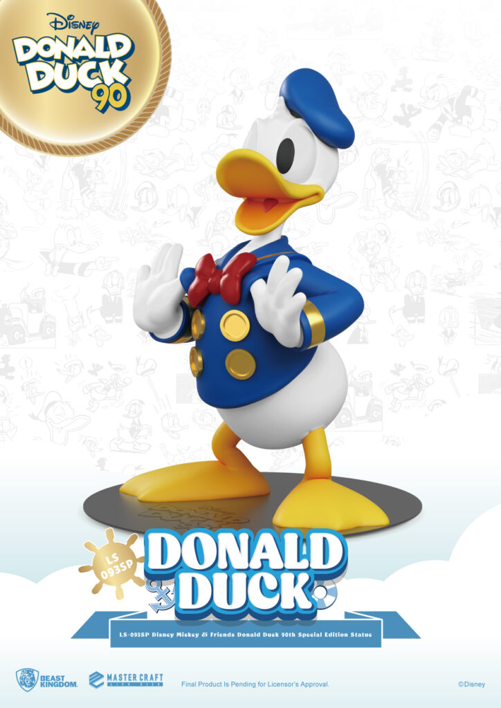 Disney Mickey & Friends Donald Duck 90th Special Edition Statue – Beast ...