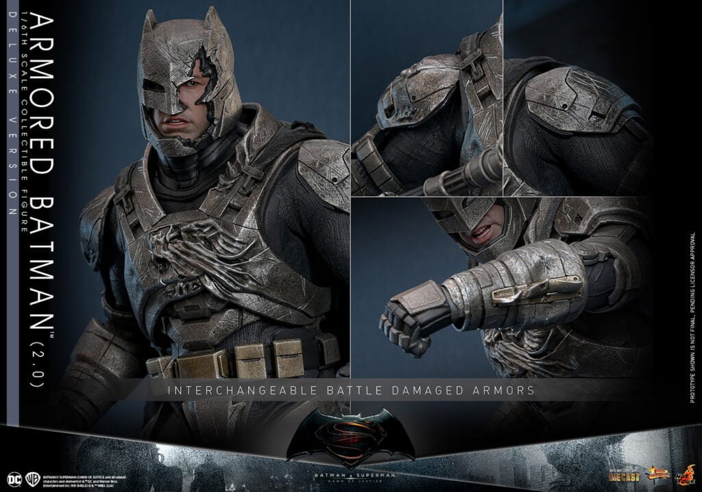 Armored Batman (2.0) (Deluxe Version) By Hot Toys - Figuristi Store