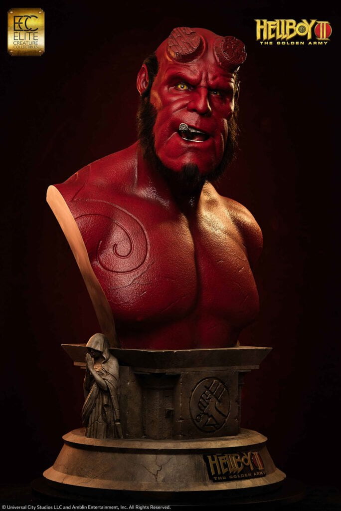 Hellboy Life-Size Bust – By Elite Creature Collectibles - Figuristi Store