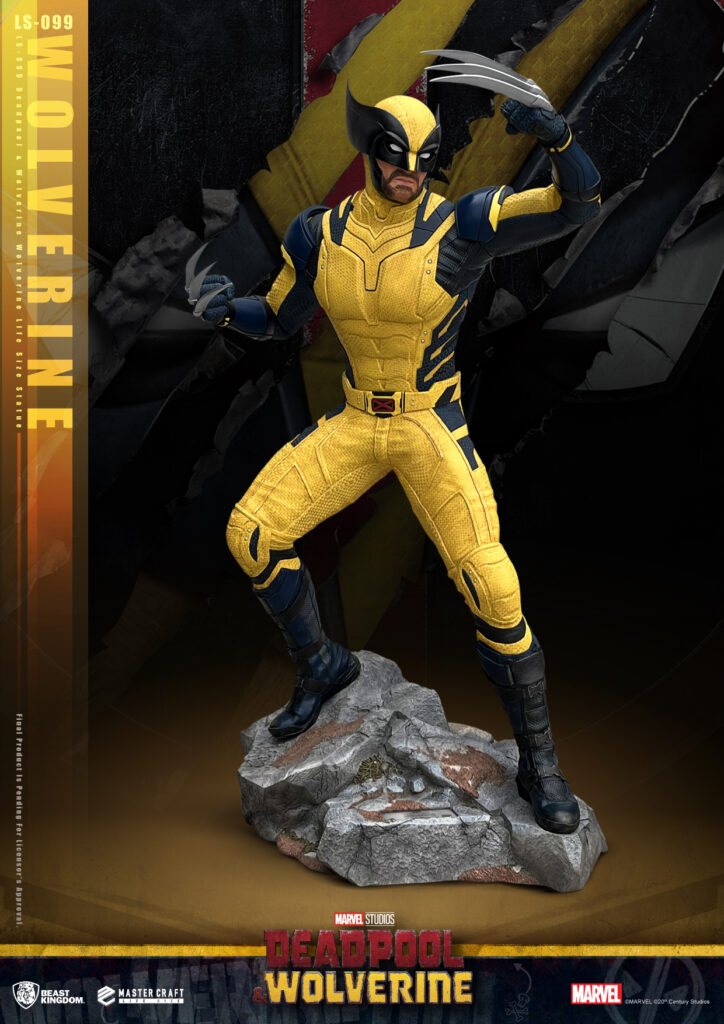 Beast Kingdom LS-099 Deadpool & Wolverine Wolverine Life Size Statue ...