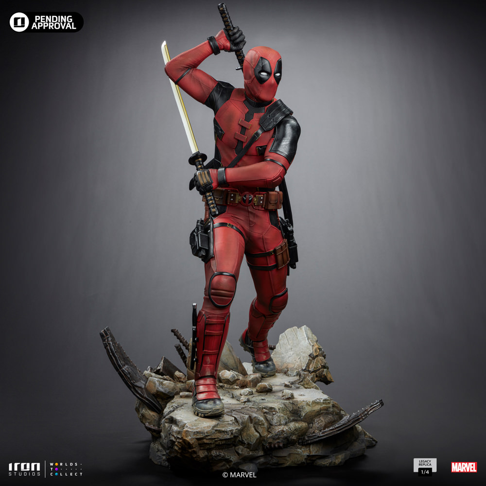 Deadpool Quarter Scale Statue – Iron Studios - Figuristi Store