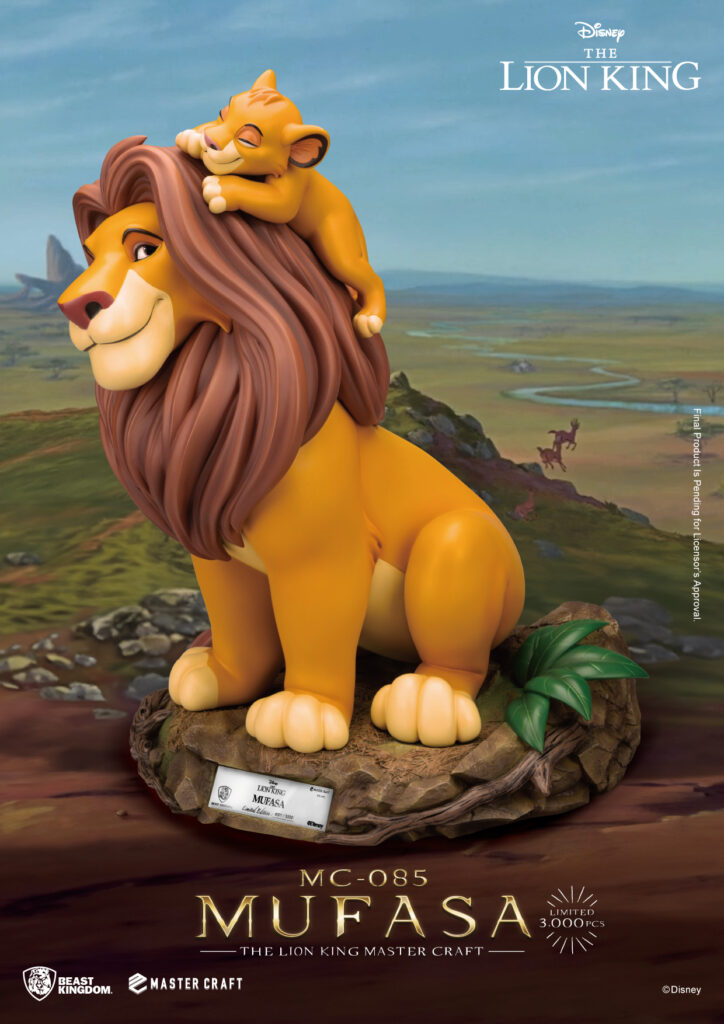 The Lion King Master Craft Mufasa – Beast Kingdom - Figuristi Store