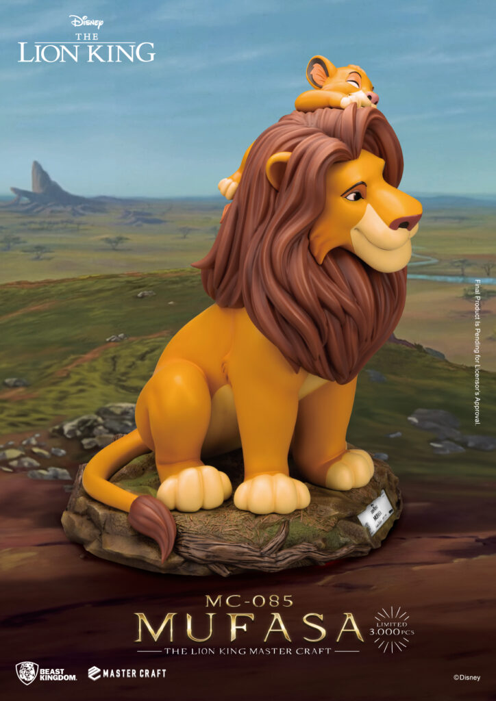 The Lion King Master Craft Mufasa – Beast Kingdom - Figuristi Store