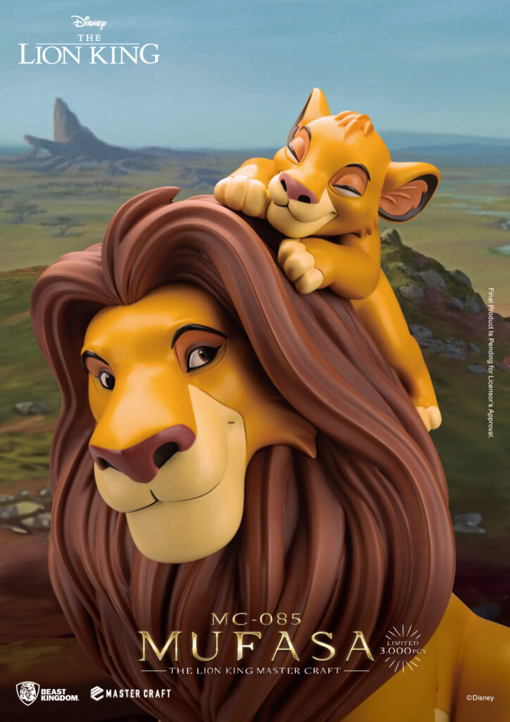 The Lion King Master Craft Mufasa – Beast Kingdom - Figuristi Store