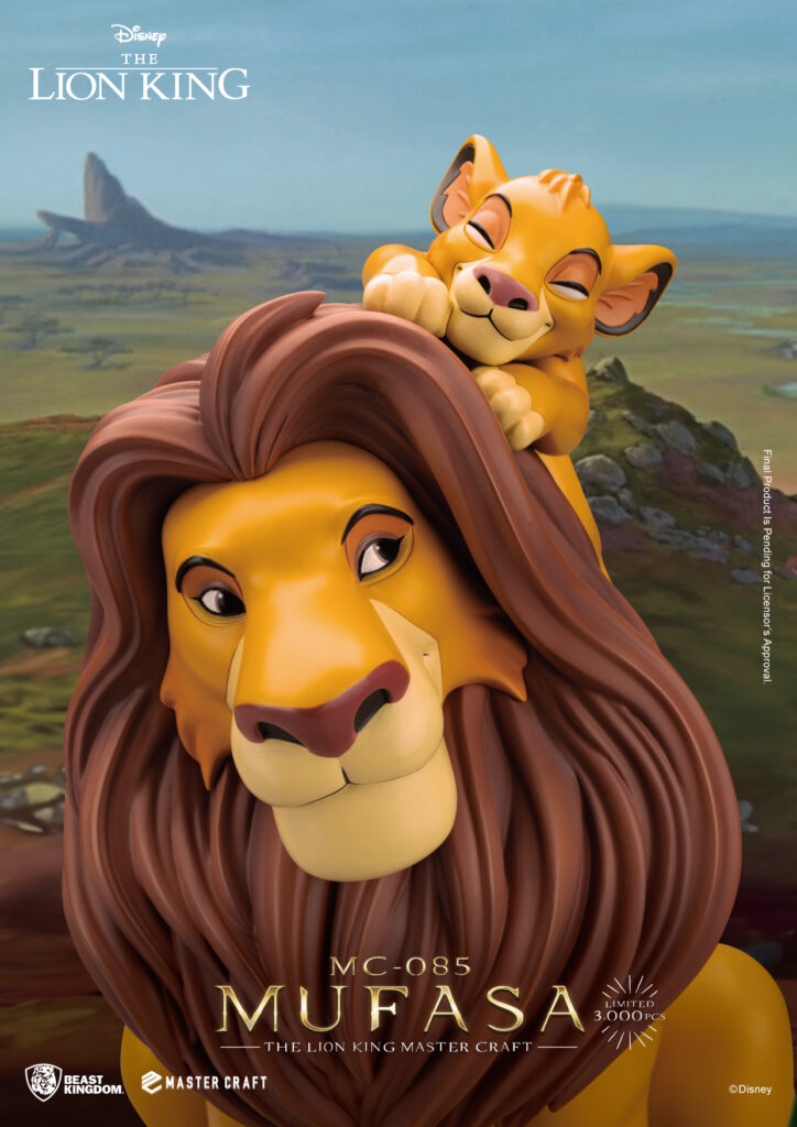 The Lion King Master Craft Mufasa – Beast Kingdom - Figuristi Store