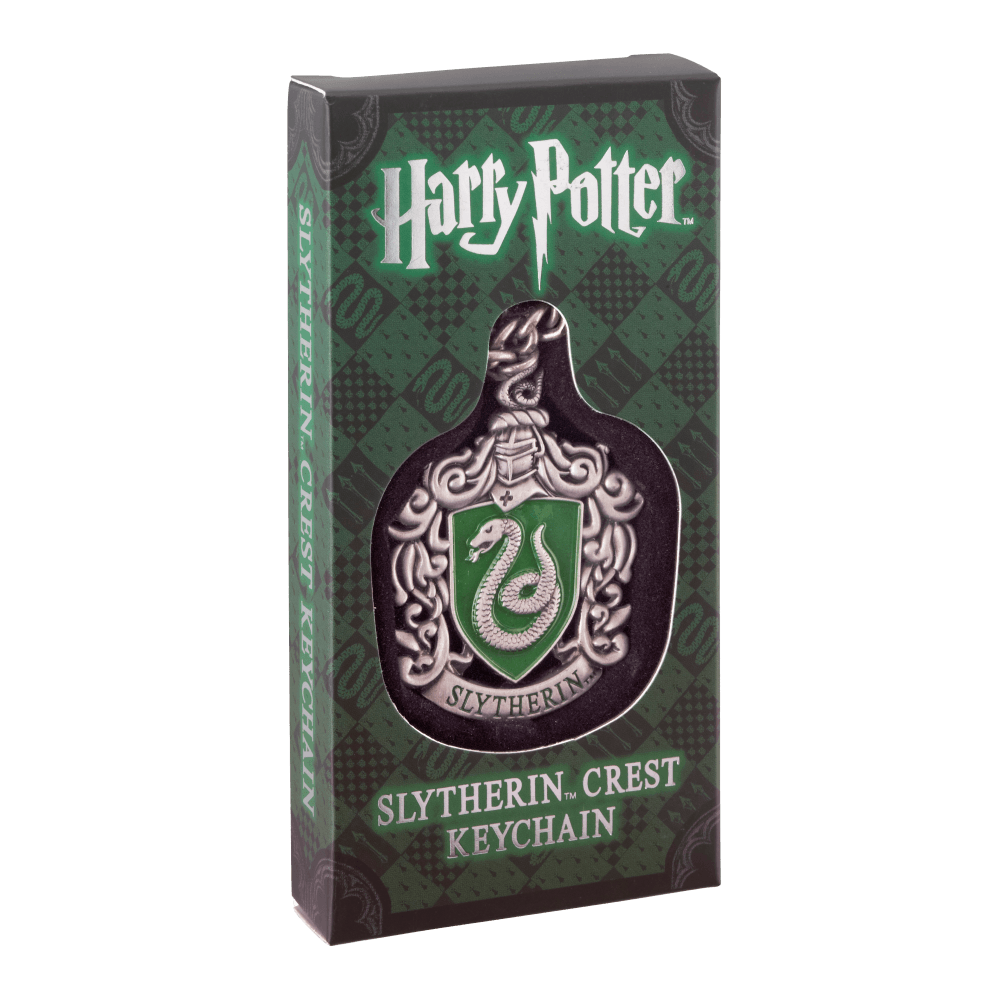 Slytherin Crest Keychain - Noble Collection - Figuristi Store