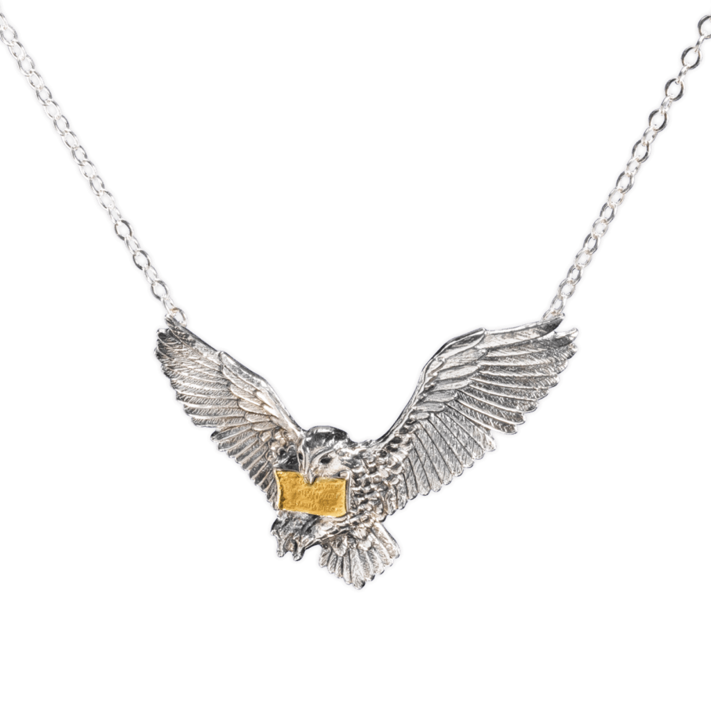 The Flying Hedwig Pendant – Noble Collection - Figuristi Store