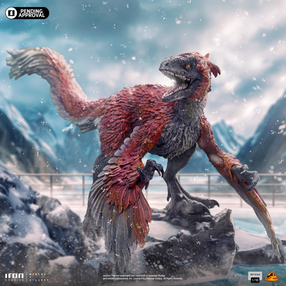 Pyroraptor – Jurassic World: Dominion – Art Scale 1/10 – Iron Studios ...