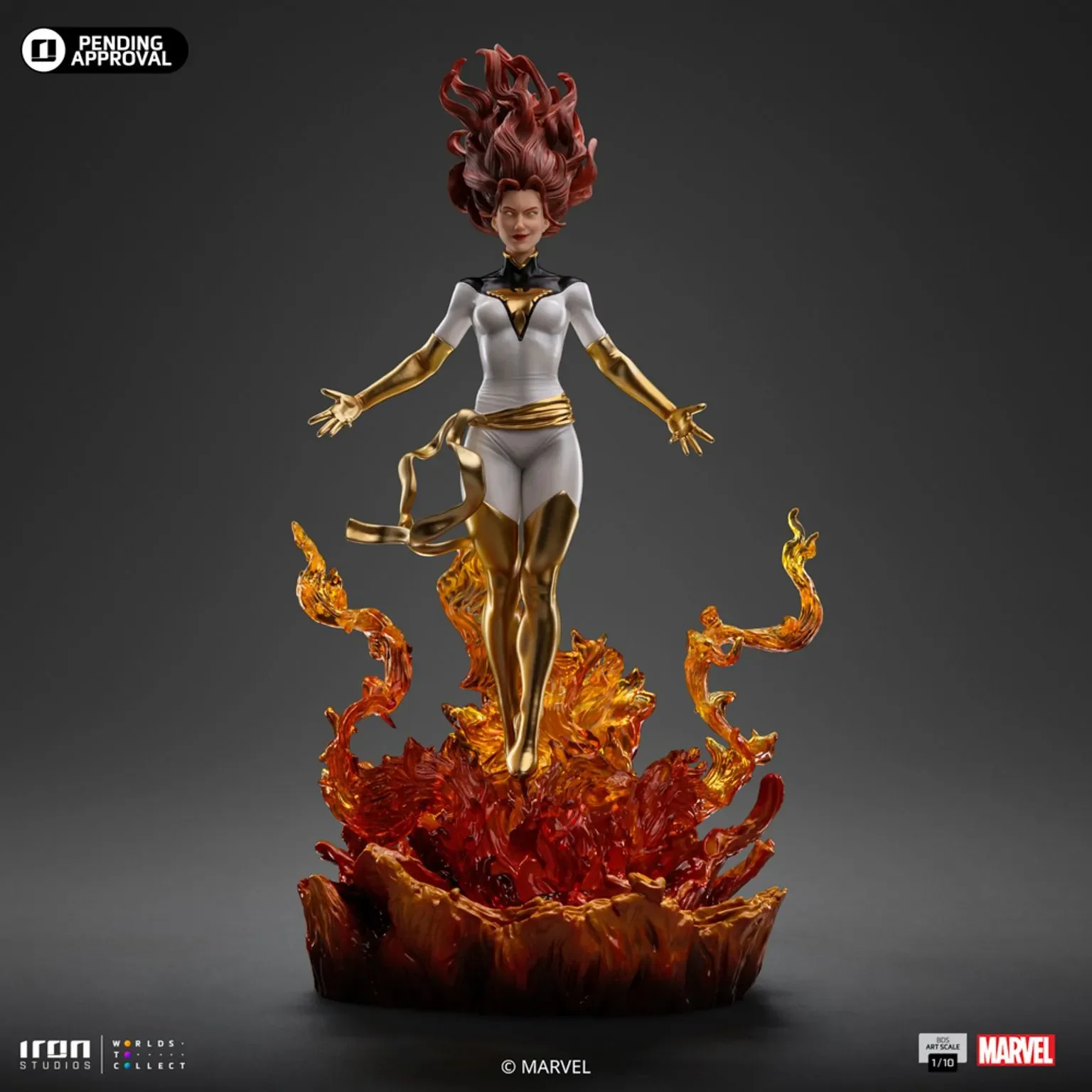 Phoenix White Version Statue – X-Men – BDS Art Scale 1/10 – Iron ...
